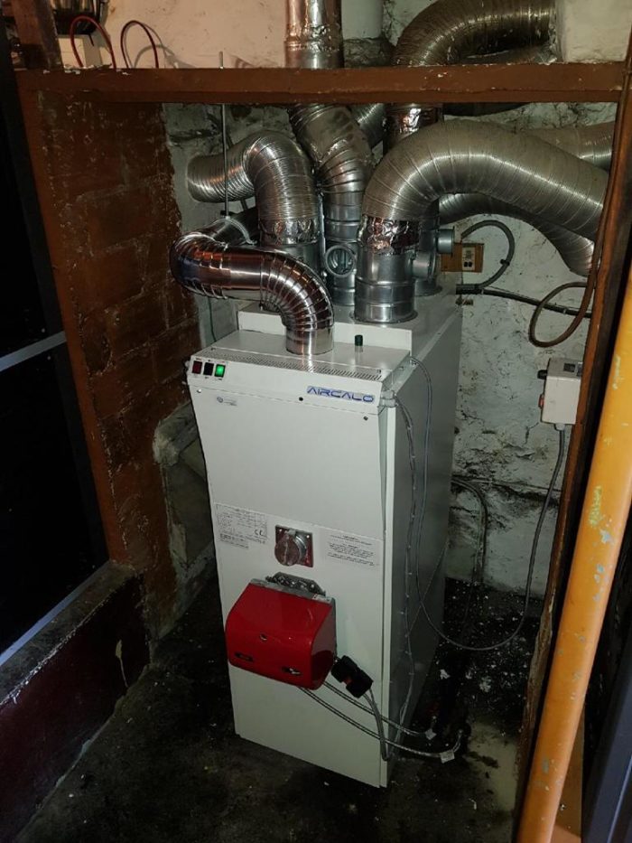 Générateur air chaud - chauffage air pulsé - AIRCALO